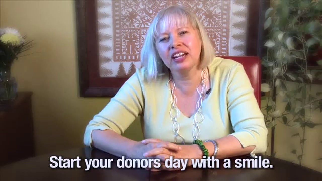 Easy Way To Make Your Donor Smile - YouTube