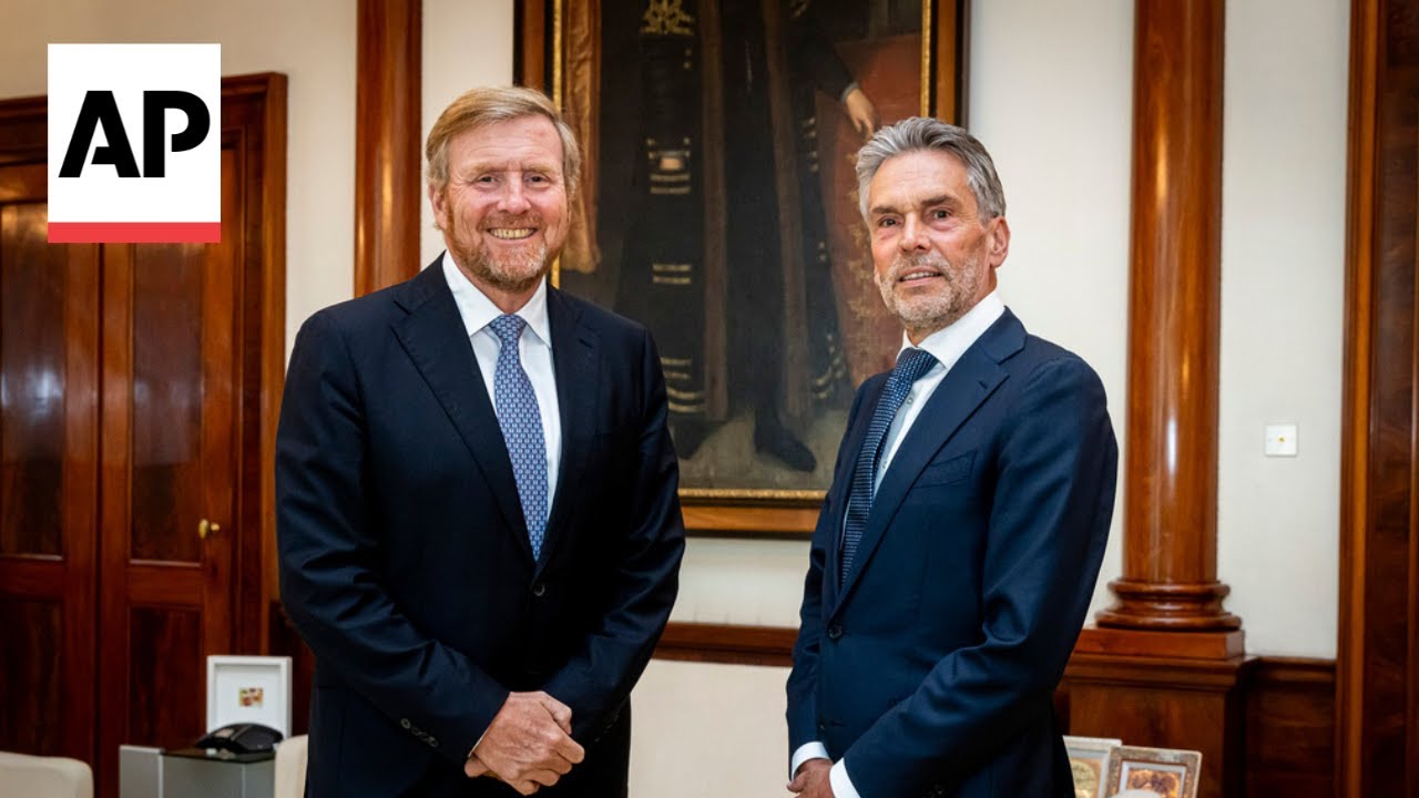 Former Dutch Prime Minister Rutte hands over office to Schoof - YouTube