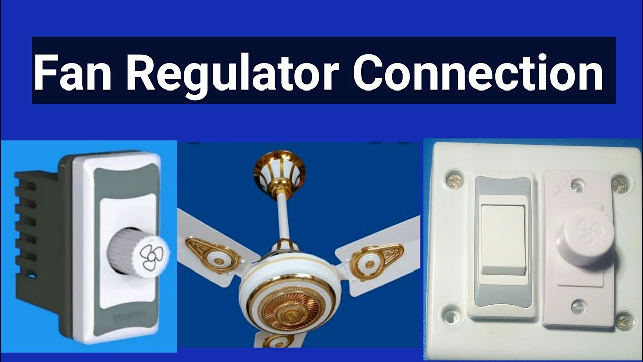 Fan Regulator Connection | Installation of fan regulator - YouTube