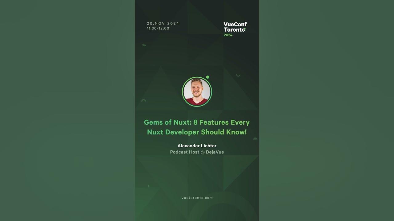 Day 2- VueConf TO 2024 Speaker Lineup & Schedule Revealed! Secure Your $97 Virtual Pass Today ...