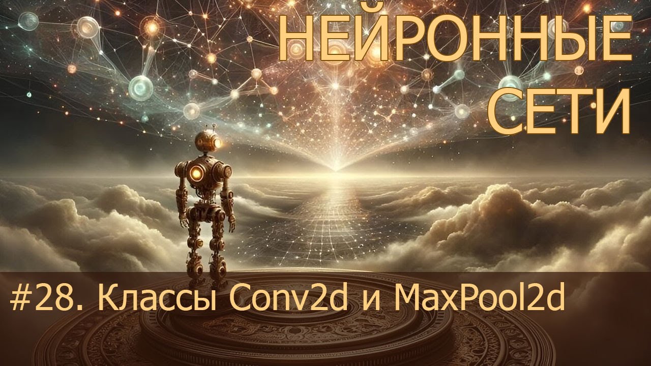 28 Классы Conv2d и Maxpool2d Нейросети на Pytorch Youtube