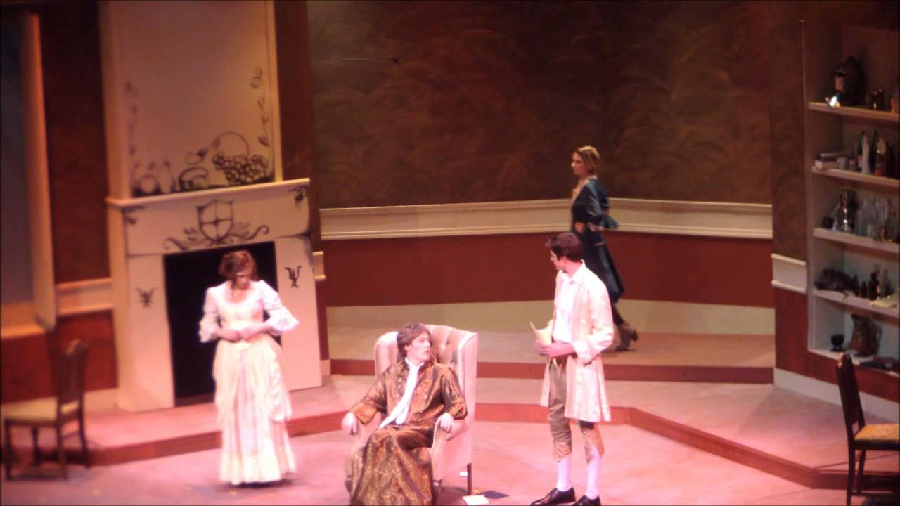 The Imaginary Invalid - TVHS Theater Scene 2 Part 1 - YouTube