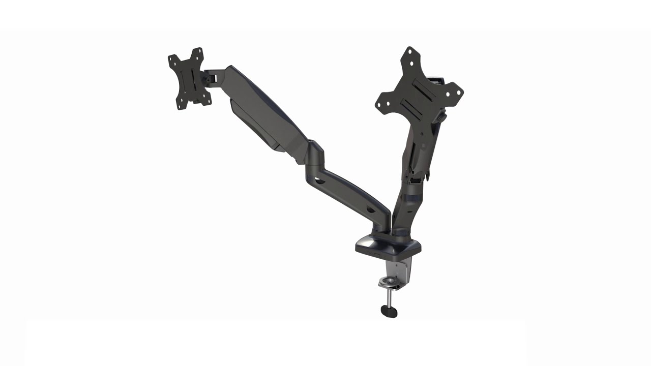 True Vision Dual Monitor Bracket TV13-C024 - YouTube