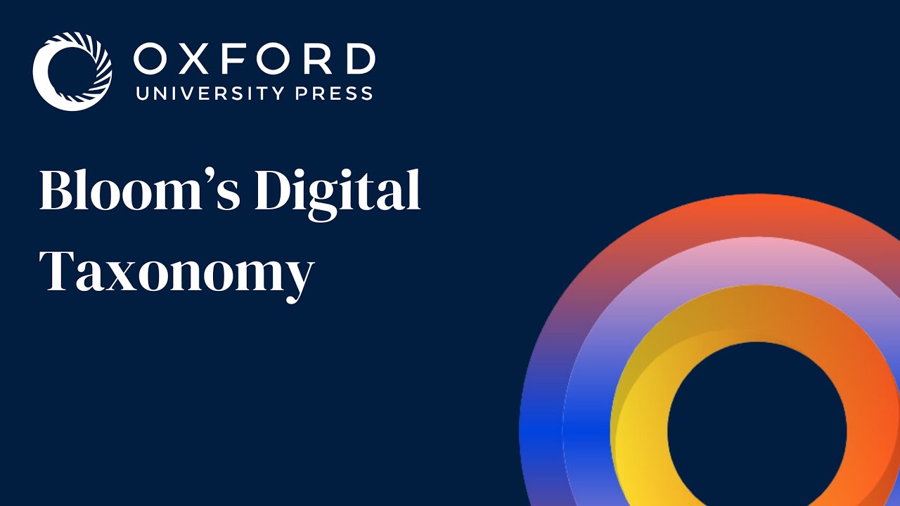 Blooms Digital Taxonomy - YouTube