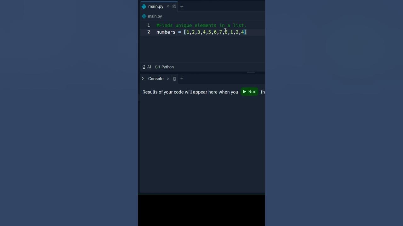Unique Element finder in Python| 30-Day Python Challenge | Top Interview Questions #viral # ...