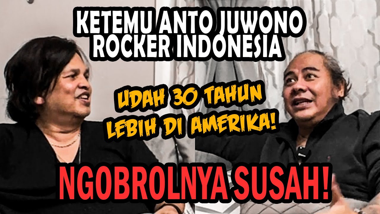 ANTO JUWONO ROCKER INDONESIA NGELUARIN SINGLE DI AMERIKA - ALL YOU CAN ...