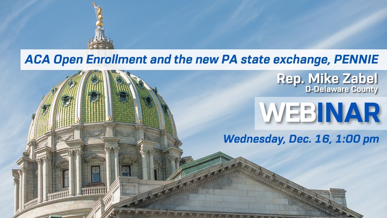 ACA Open Enrollment and the new PA state exchange, PENNIE - YouTube