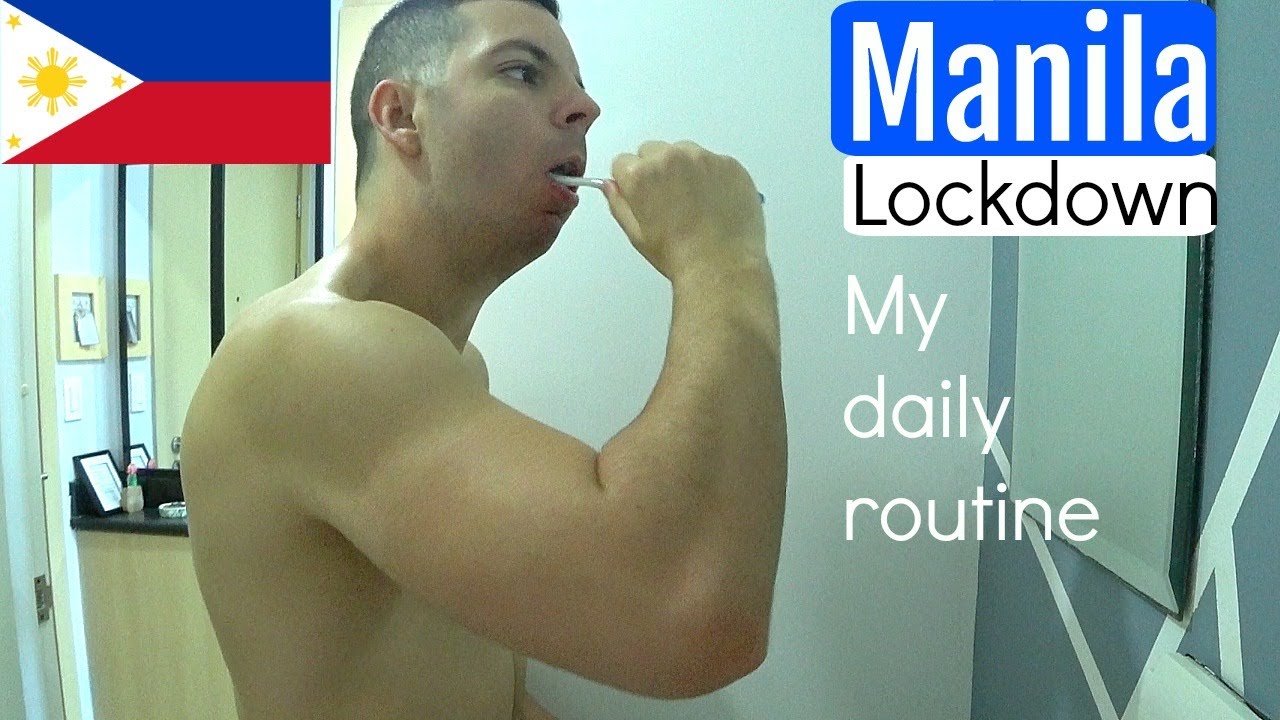 Manila Philippines DAILY LOCKDOWN ROUTINE! - YouTube