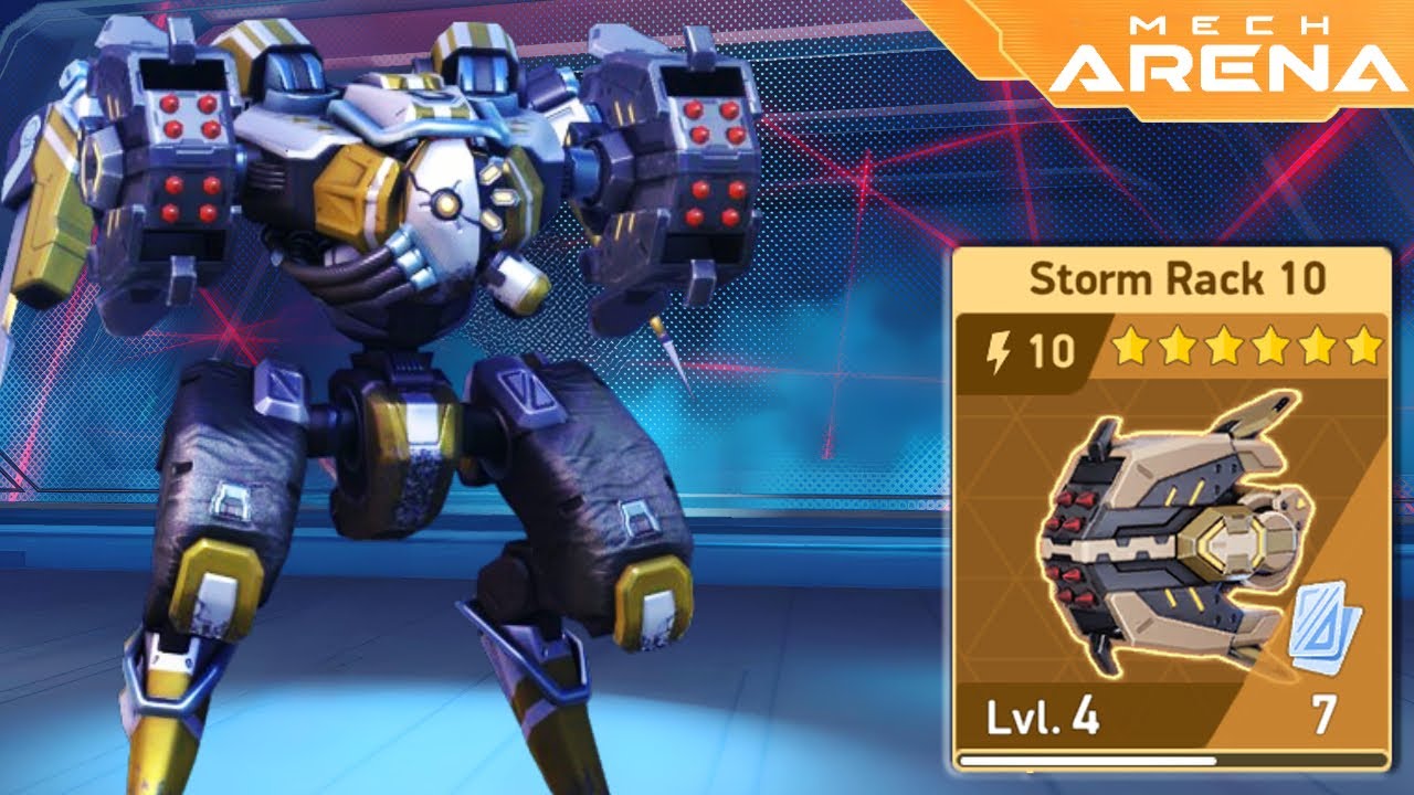 Eclipse with Storm Rack 10 is kind of 🔥| Mech Arena - YouTube