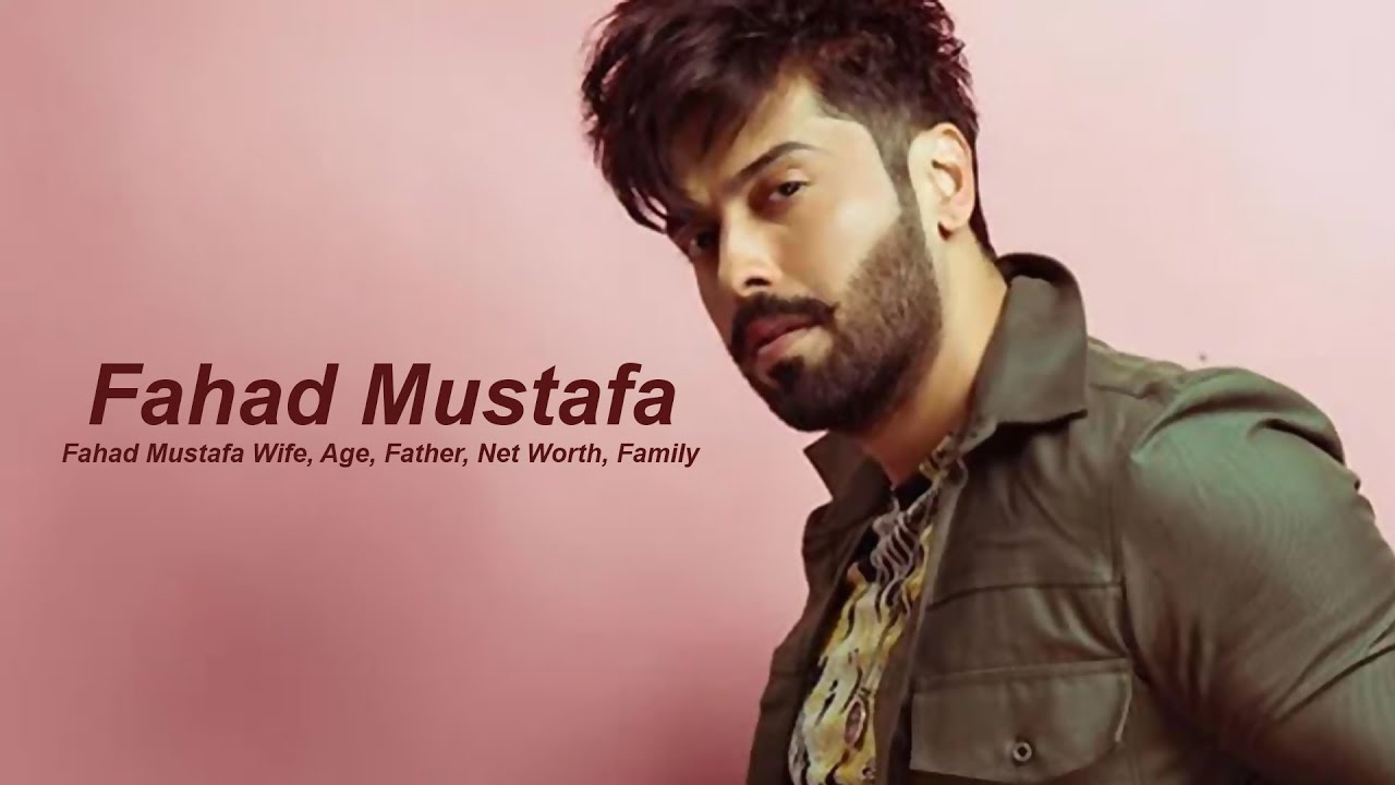 Fahad Mustafa Height, Age, Wife, Family, Biography - YouTube