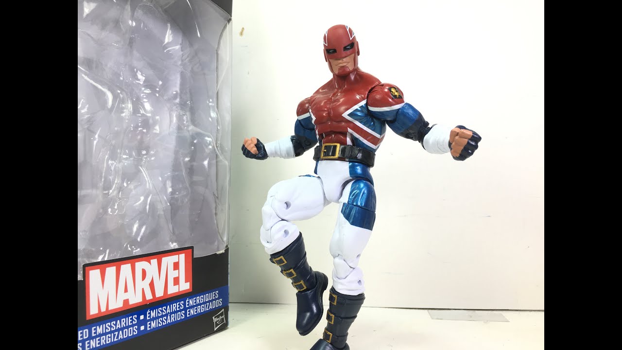 Marvel Legends 6 Inch Captain Britain Hasbro Version Review - YouTube