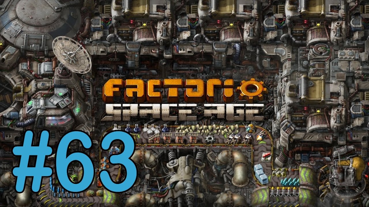 #63 Загружаем платформу ресурсами - Наувис [Factorio: Space Age] - YouTube