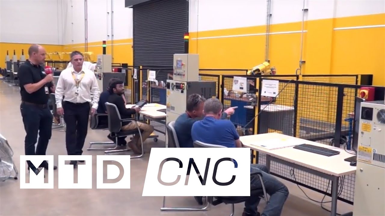 FANUC training for CNC and ROBOTICS at their headquarters in Coventry ...