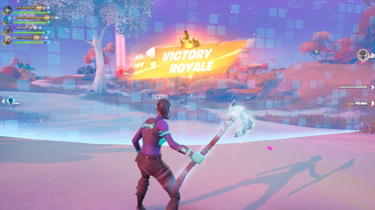 MINTY BOMBER SKIN + LEVIATHAN AXE PICKAXE Gameplay In Fortnite Chapter ...