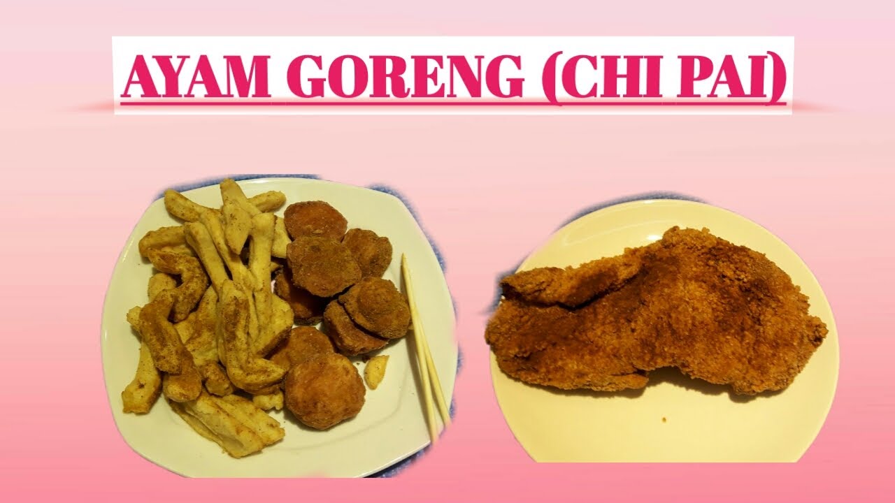 Ayam goreng khas Taiwan (Chi Pai) - YouTube