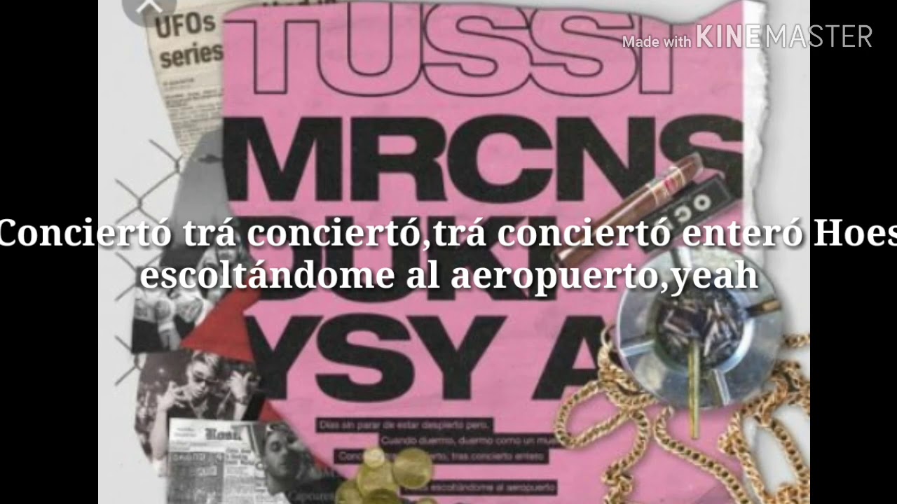 MARCIANOS CREW,DUKI,YSY A -TUSSI LETRA - YouTube