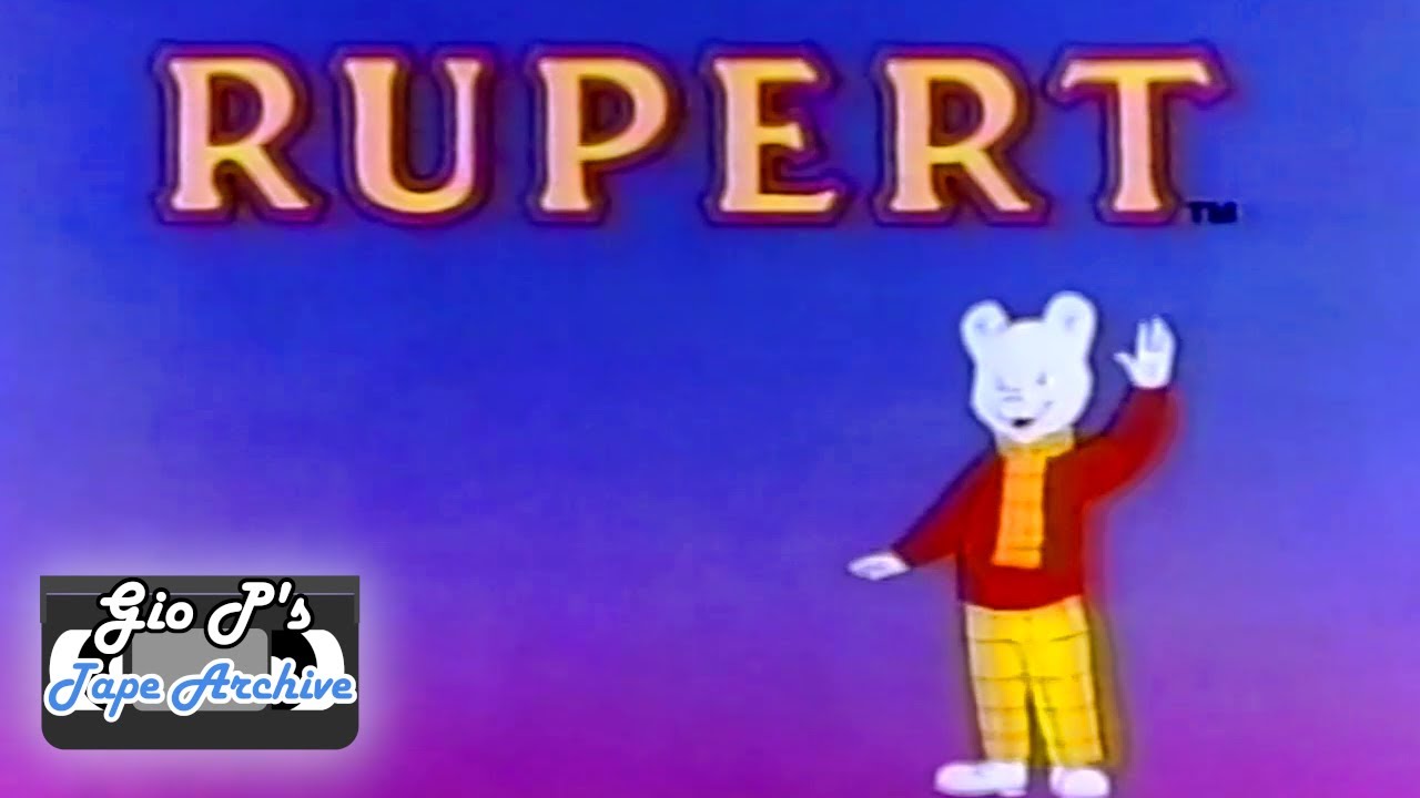 Rupert | Series Trailer | Nelvana & Ellipse | 1991 - YouTube