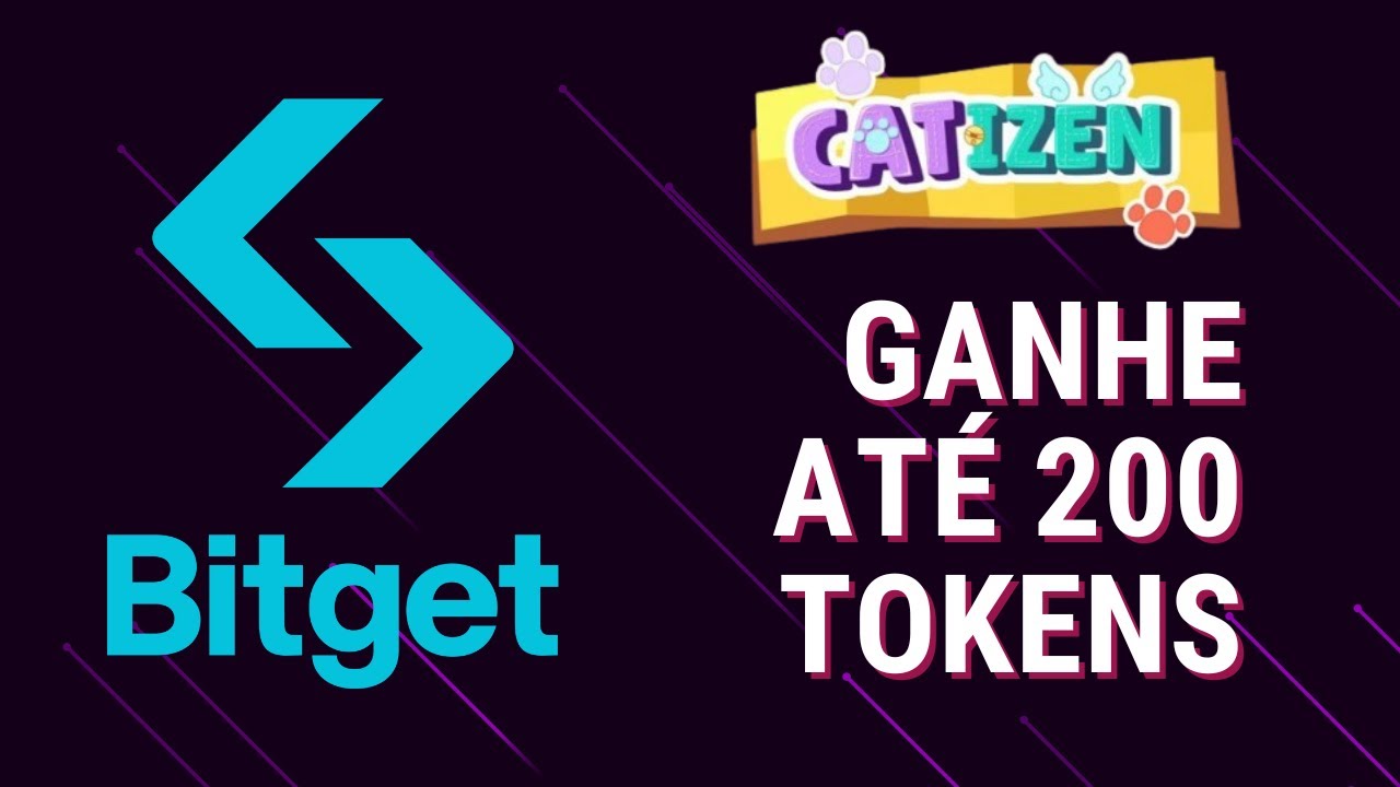 CATIZEN AIRDROP JUNTO COM BITGET - GANHE ENTRE 15 A 200 TOKENS DE FORMA ...