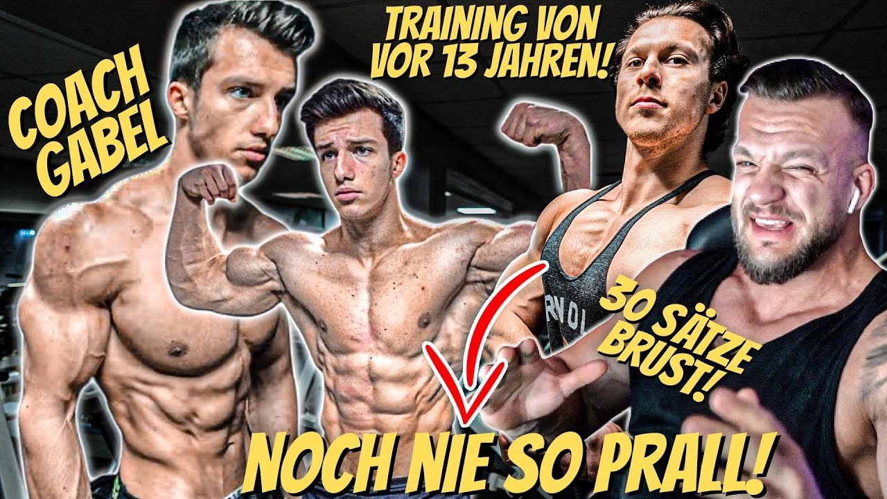 30 Sätze Brust 2013! Tim Gabel transformiert Paul Unterleitner mit seinem Training! Reaktion ...