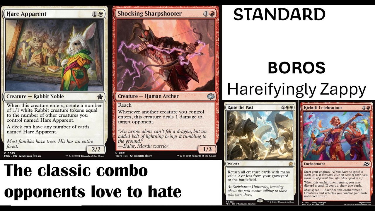 Boros Hare Apparent Ping - Bunny Shocked - YouTube