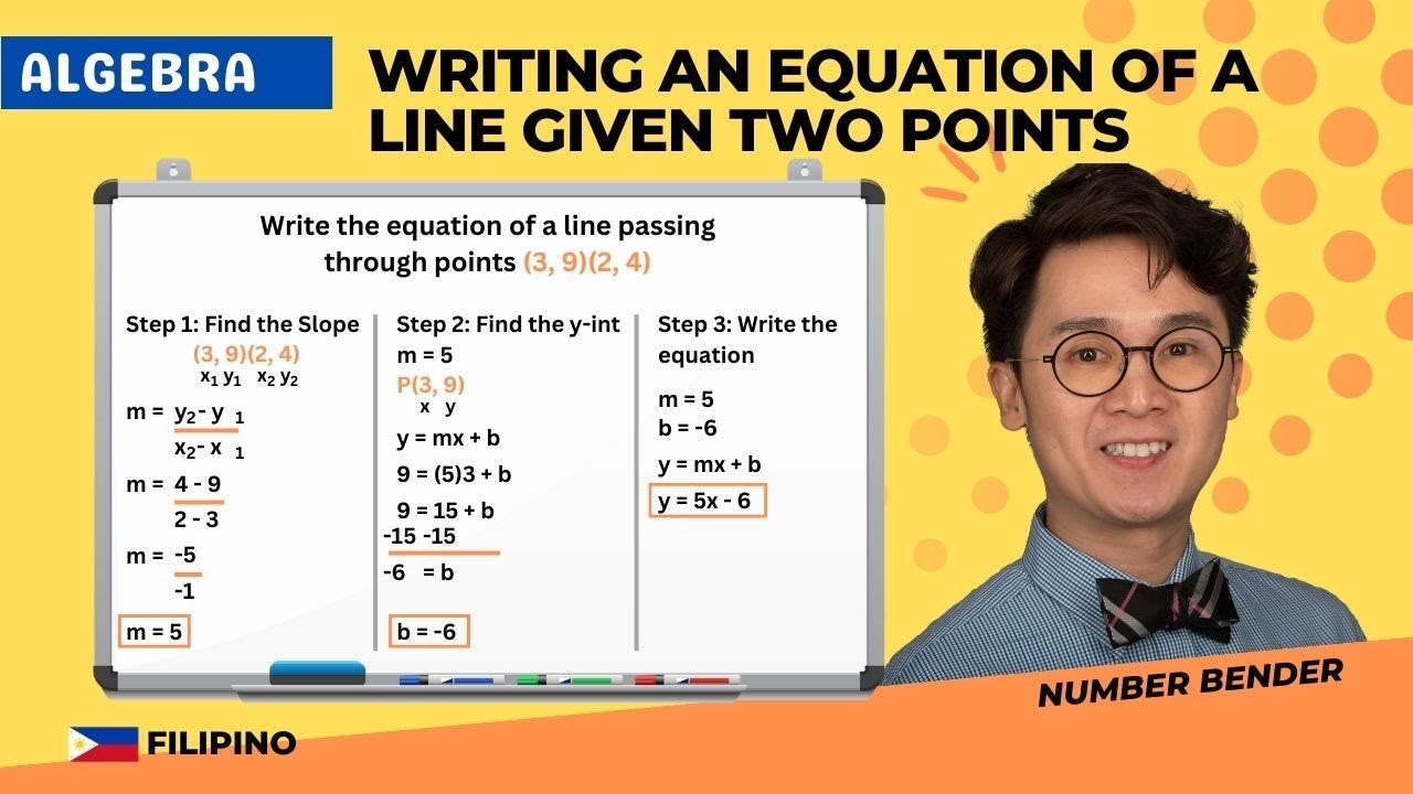 LESSON ON Writing The Equation Of A Line Given 2 Points In Filipino lesson-on-writing-the-equation-of-a-line-given-2-points-in-filipino