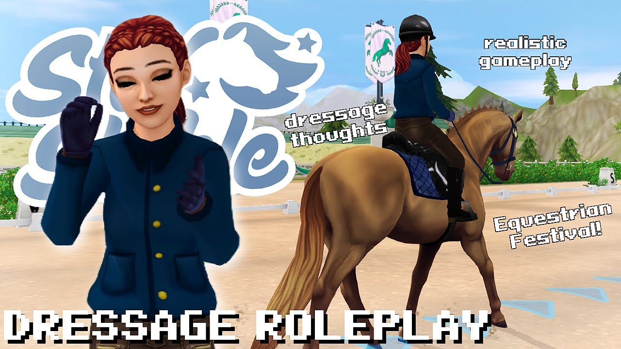 Star Stable Festival *DRESSAGE* w/ Me! 💐 SSO Impromptu Roleplay - YouTube