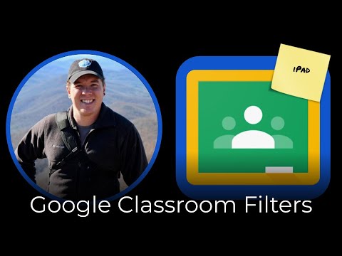 Google Classroom Filters - YouTube