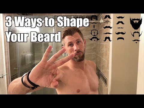3 Different Ways to Shape Your Beard!!! - YouTube