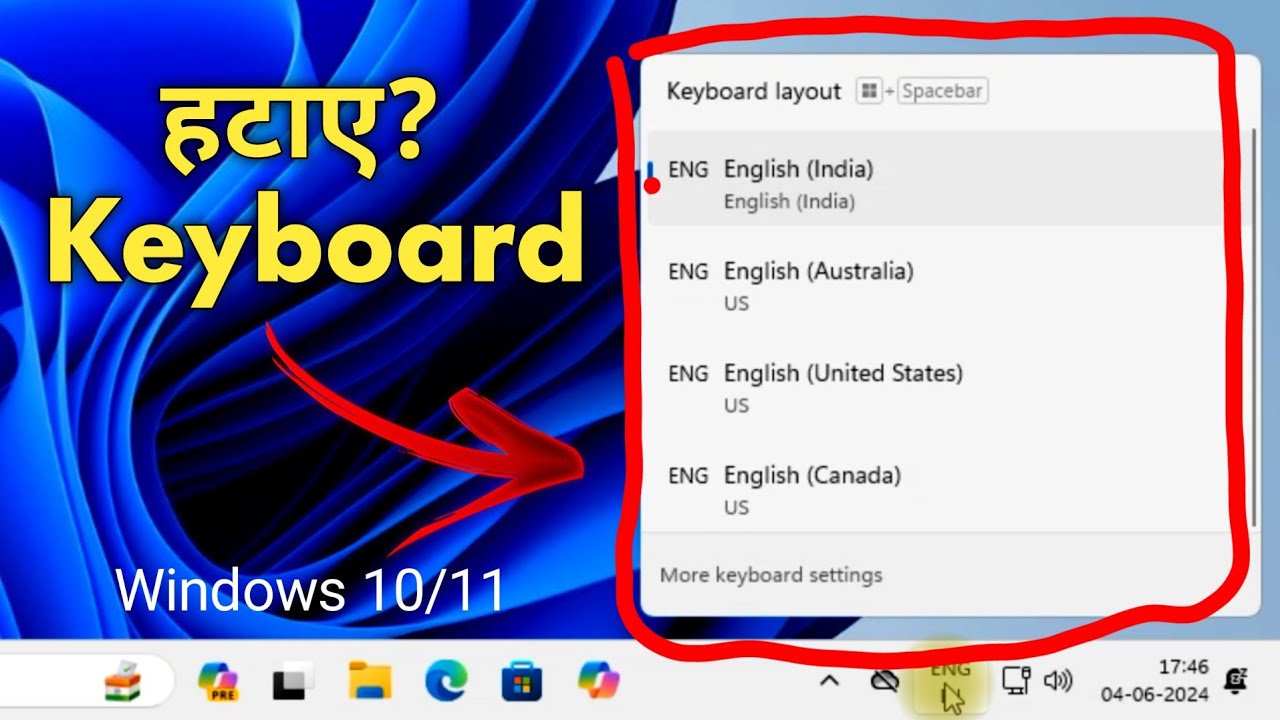 Remove Keyboard Language Layout Windows 10 11 Keyboard Settings Keyboard Language Windows