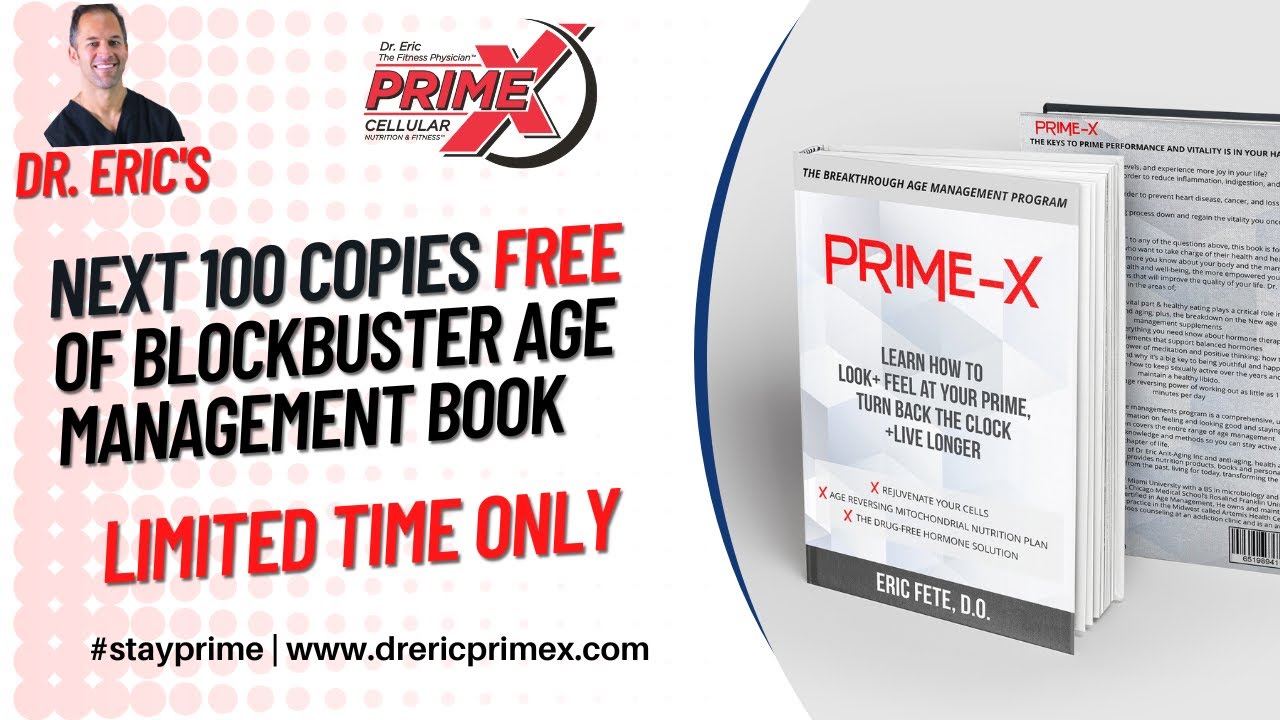 Dr. Eric Prime X Book - First 100 to register get my Blockbuster FREE ...