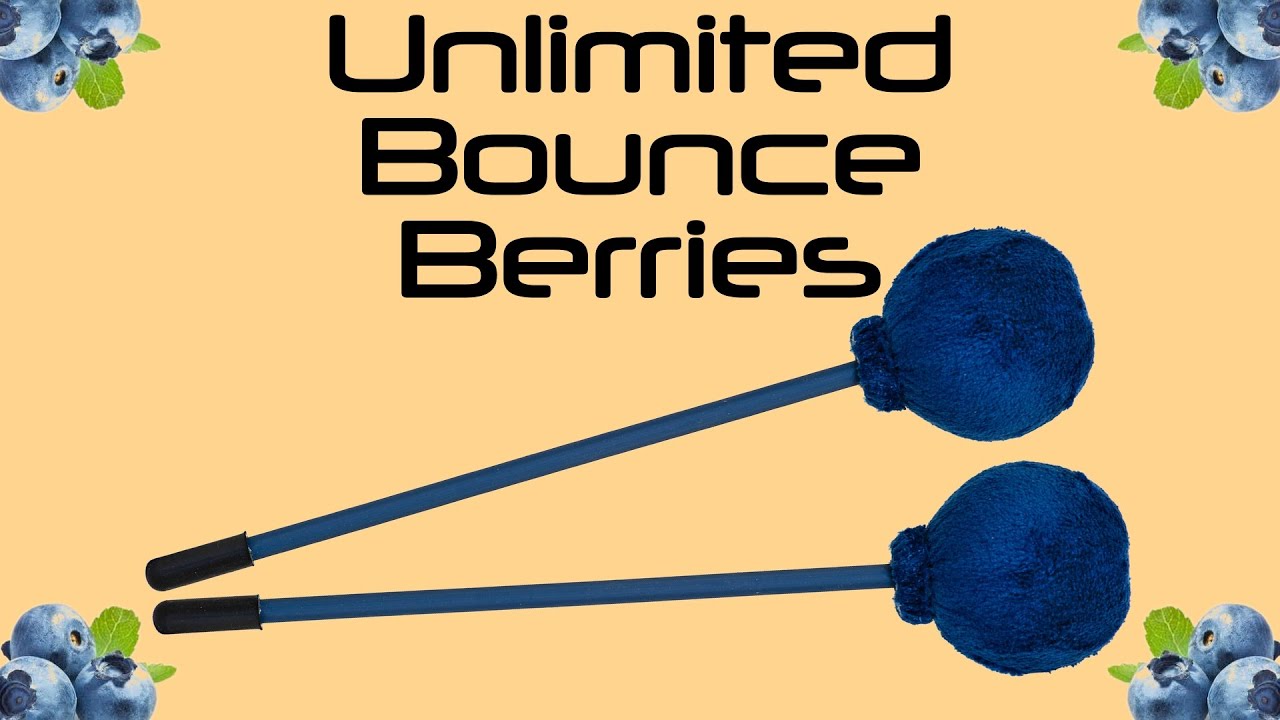 "Unlimited" Pair of Bounce Berries (Example) | Gongs Unlimited - YouTube