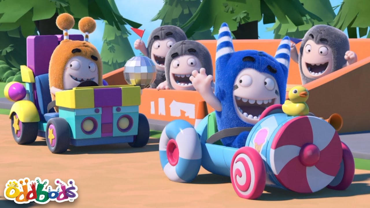 Go-Kart Race! | Oddbods TV Full Episodes | Funny Cartoons For Kids ...