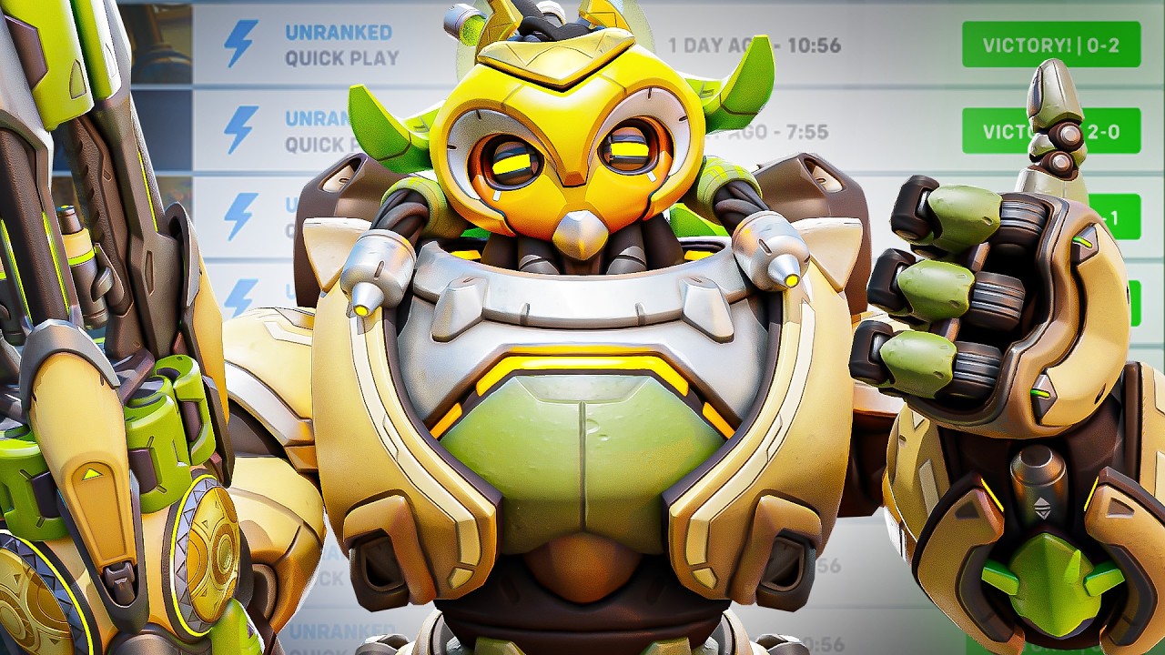 I Helped this Streamer WIN Every Game in Overwatch 2 - YouTube