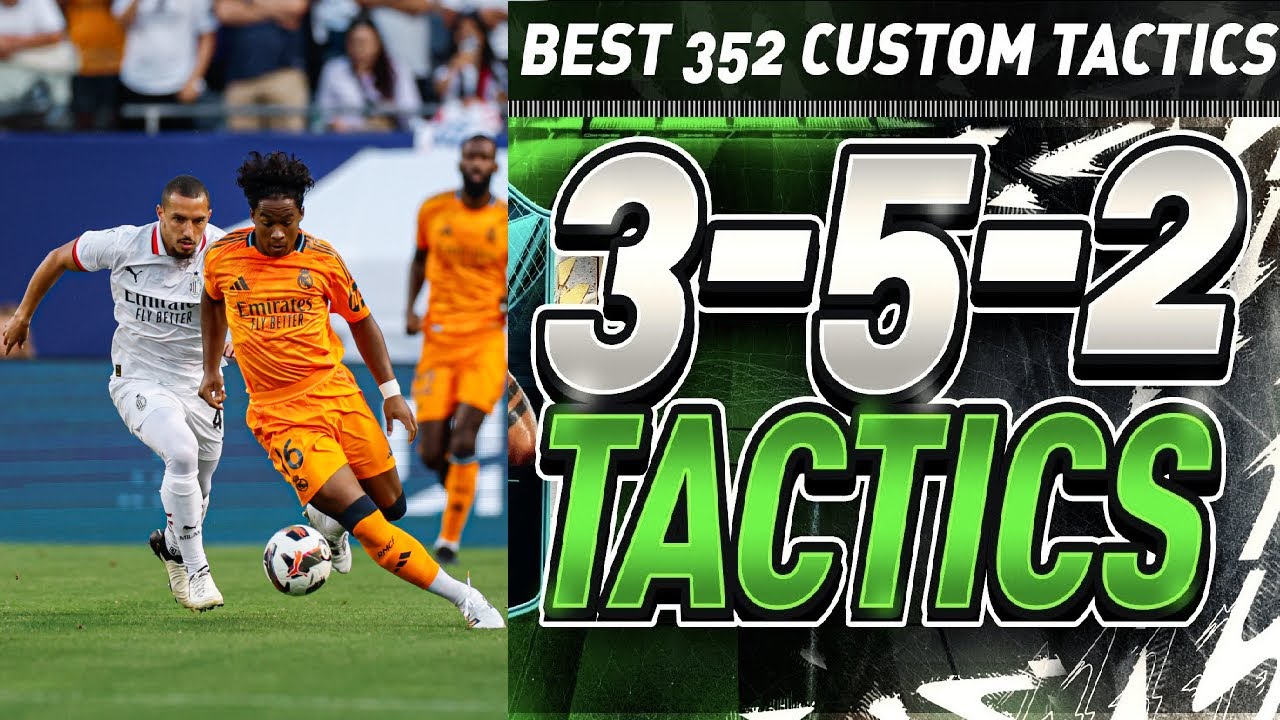 BEST POST PATCH META 352 CUSTOM TACTICS | WIN MORE GAMES- FC 24 ...