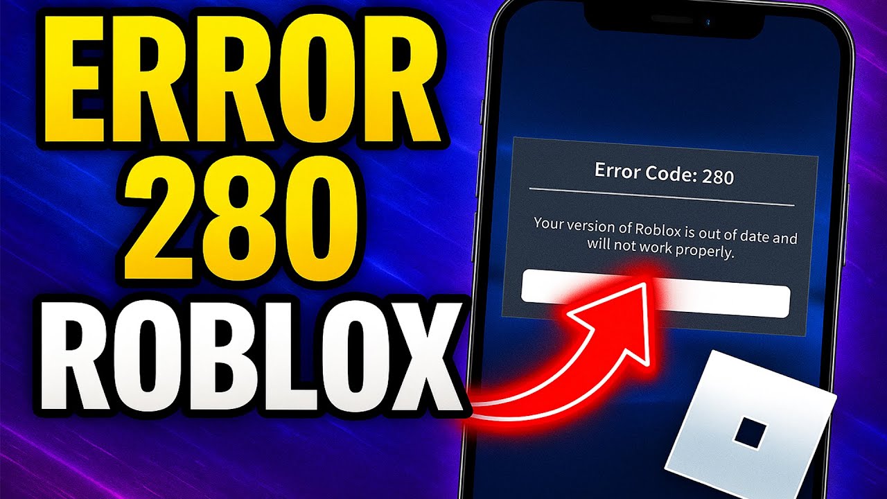 ERROR 280 DE ROBLOX - YouTube