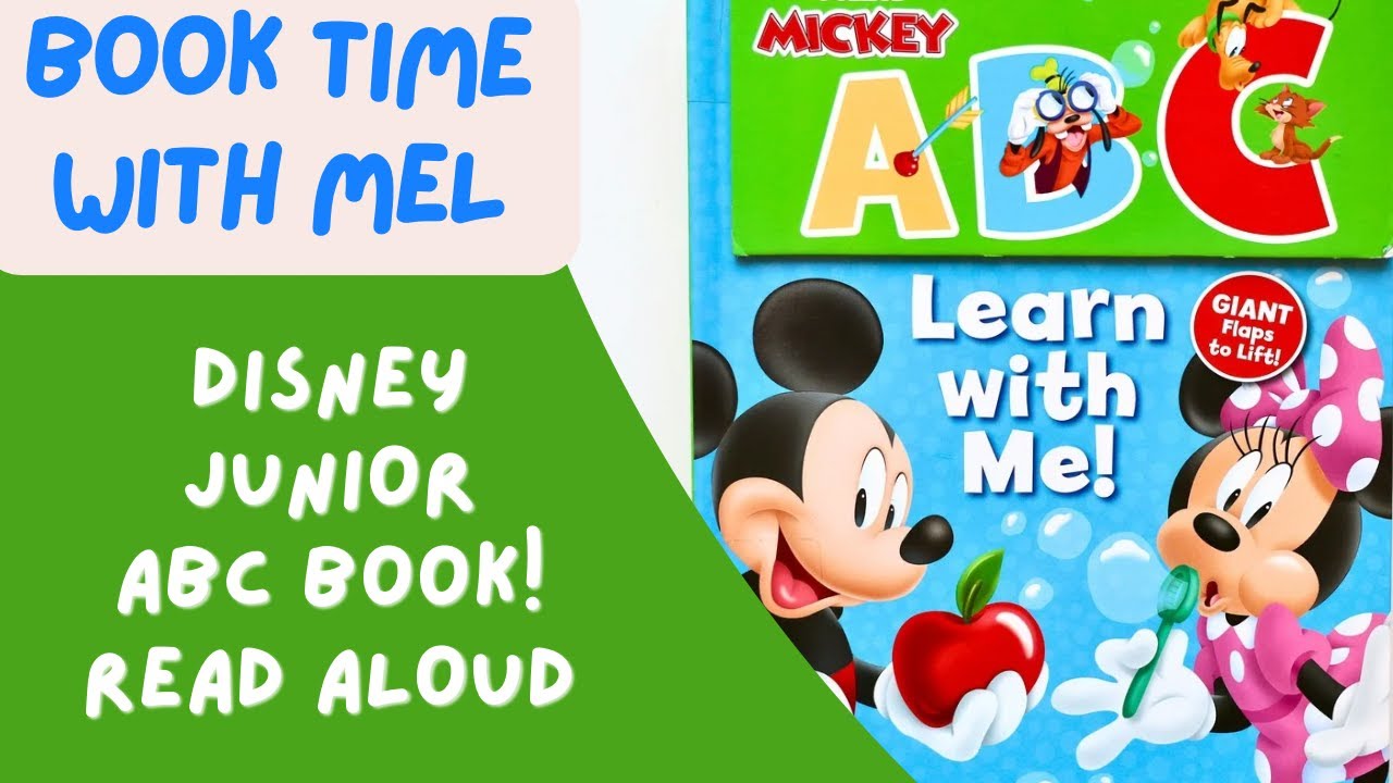 Disney Junior - Mickey Mouse Clubhouse - ABC, Learn with Me! ~Read ...