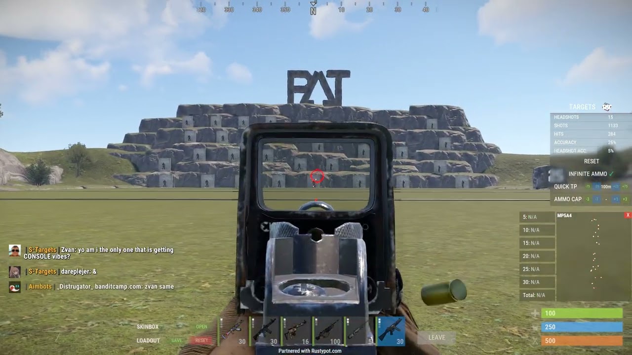 RUST - Stage Branch - MP5 Recoil Change - YouTube