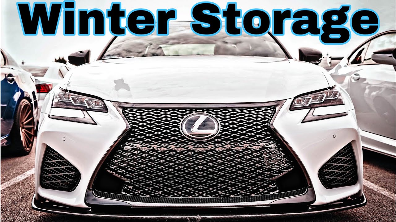 Lexus GSF Winter Storage Season 2019 Is Over - YouTube