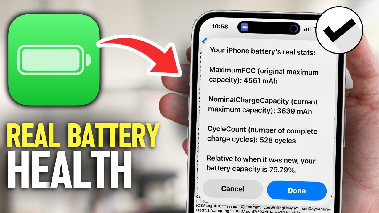 How To Check the Real Battery Health of Your iPhone (Accurate Method ...