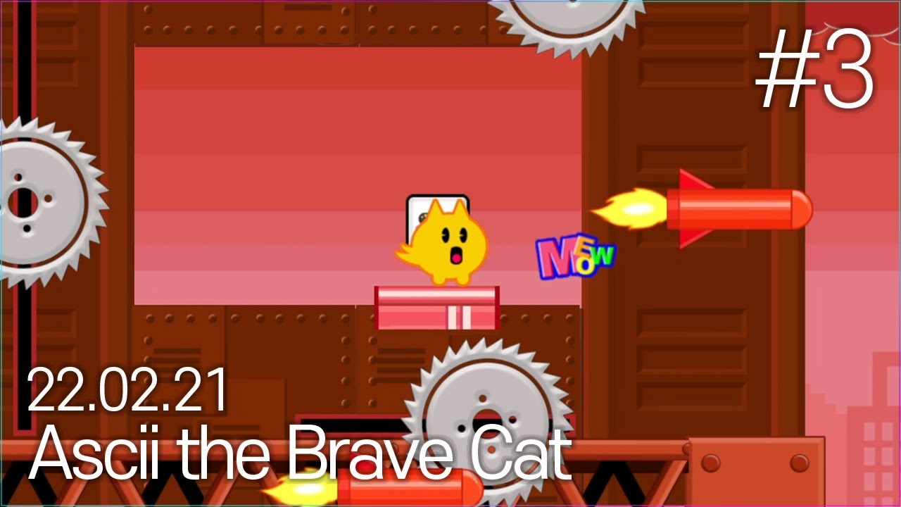 아스키 더 브레이브 캣 3일차ㅣAscii the Brave Cat - YouTube