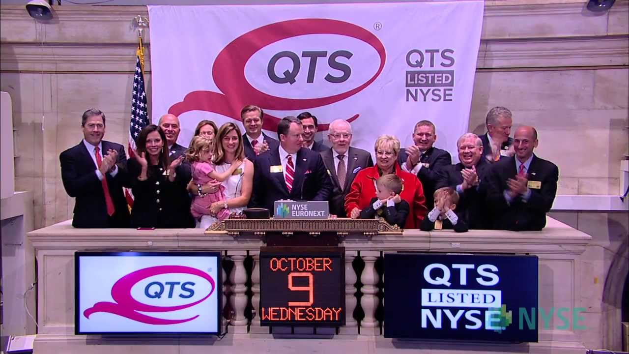 QTS Realty Trust, Inc. Celebrates IPO - YouTube