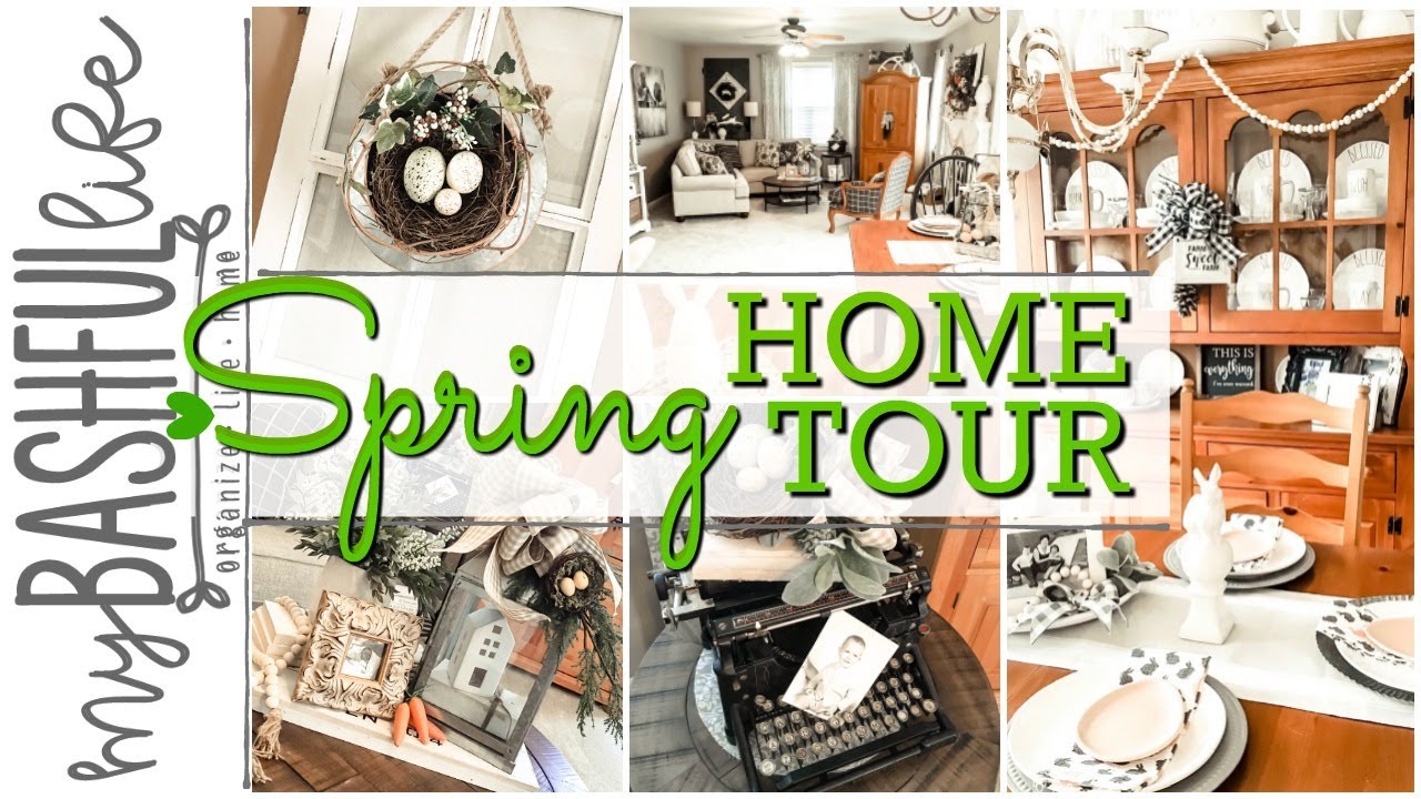 SPRING HOME TOUR 2020 - YouTube