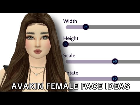 Avakinlife Face Ideas|Cute Female Face Look|Avakin Face Scales Ideas ...