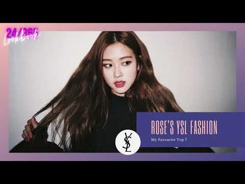 【BLACKPINK X Rose】Top 7 YSL Outfits 🌹 || HD - YouTube