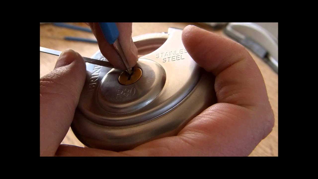 Brinks disc lock spp'd - YouTube