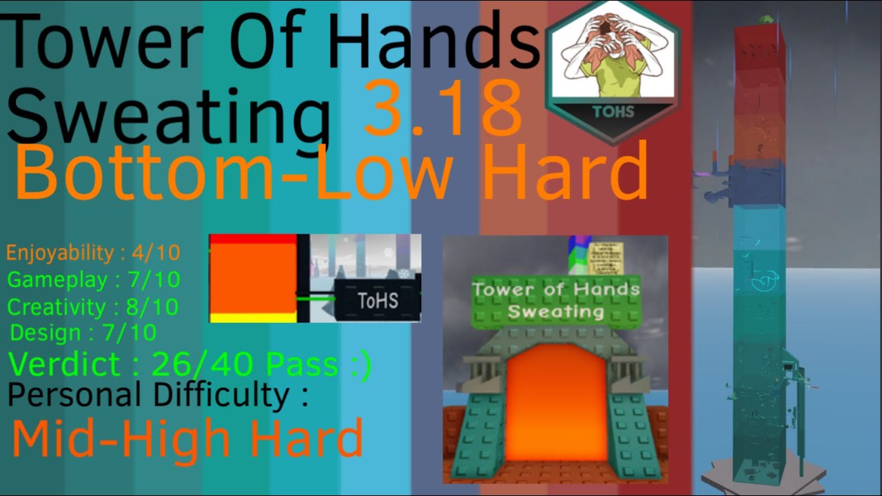 Tower Of Hands Sweating (ToHS) JTOH Zone 1 - YouTube