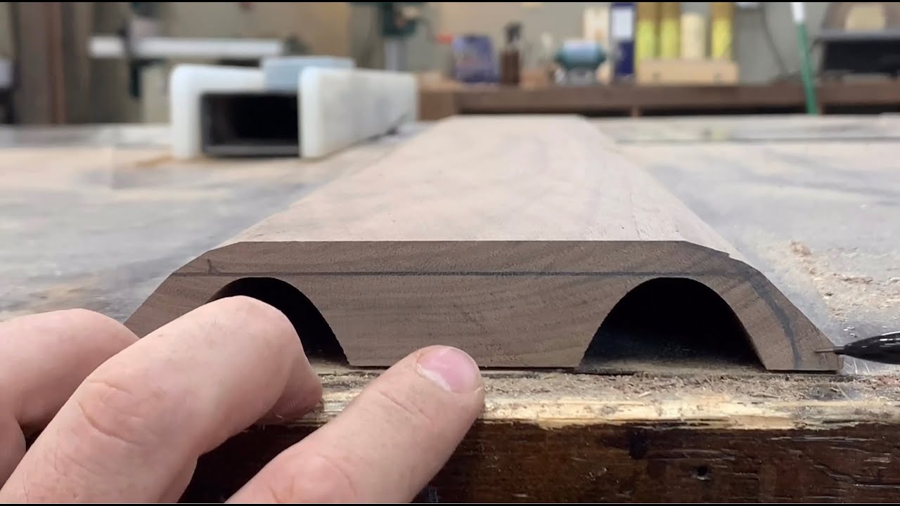 Custom Wooden Drawer Pulls || Handmade Walnut Details - YouTube