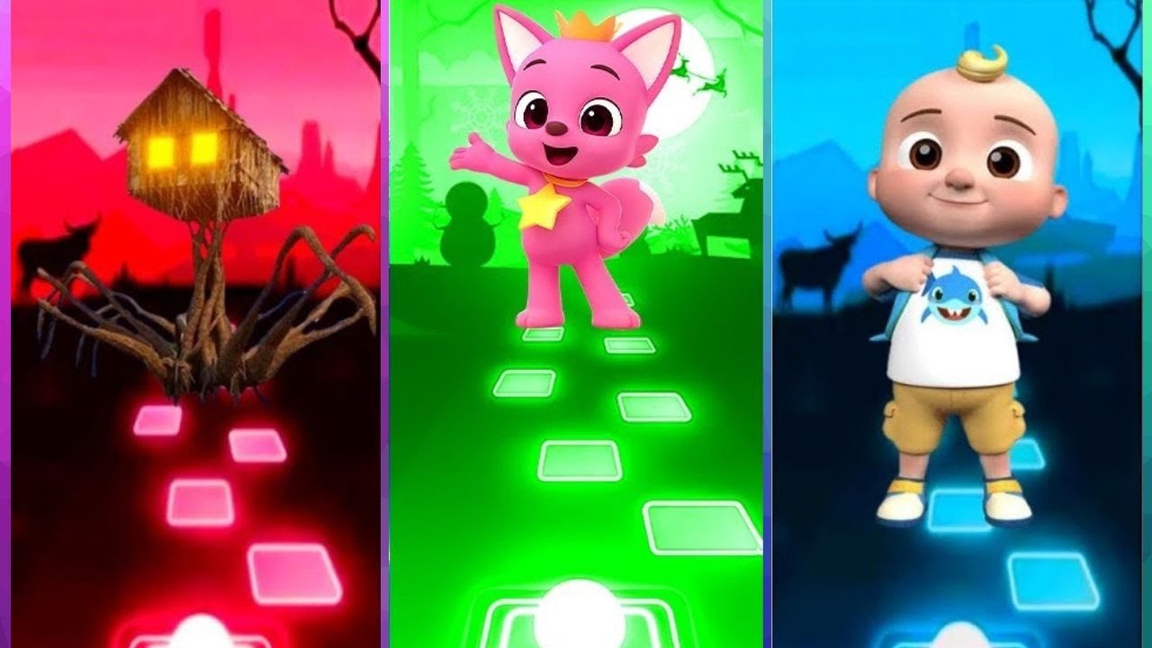 👀 Spider House Head 🆚 Pinkfong 🆚 Cocomelon. 🎶 Who Is Best? - YouTube