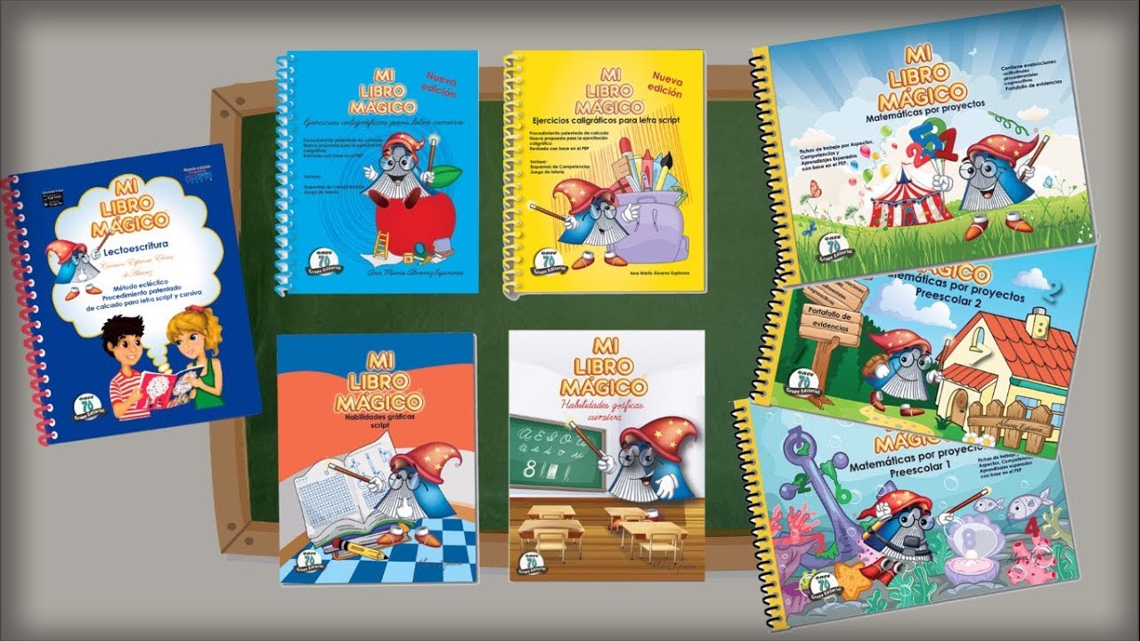 Mi libro mágico - Nuevas ediciones - YouTube