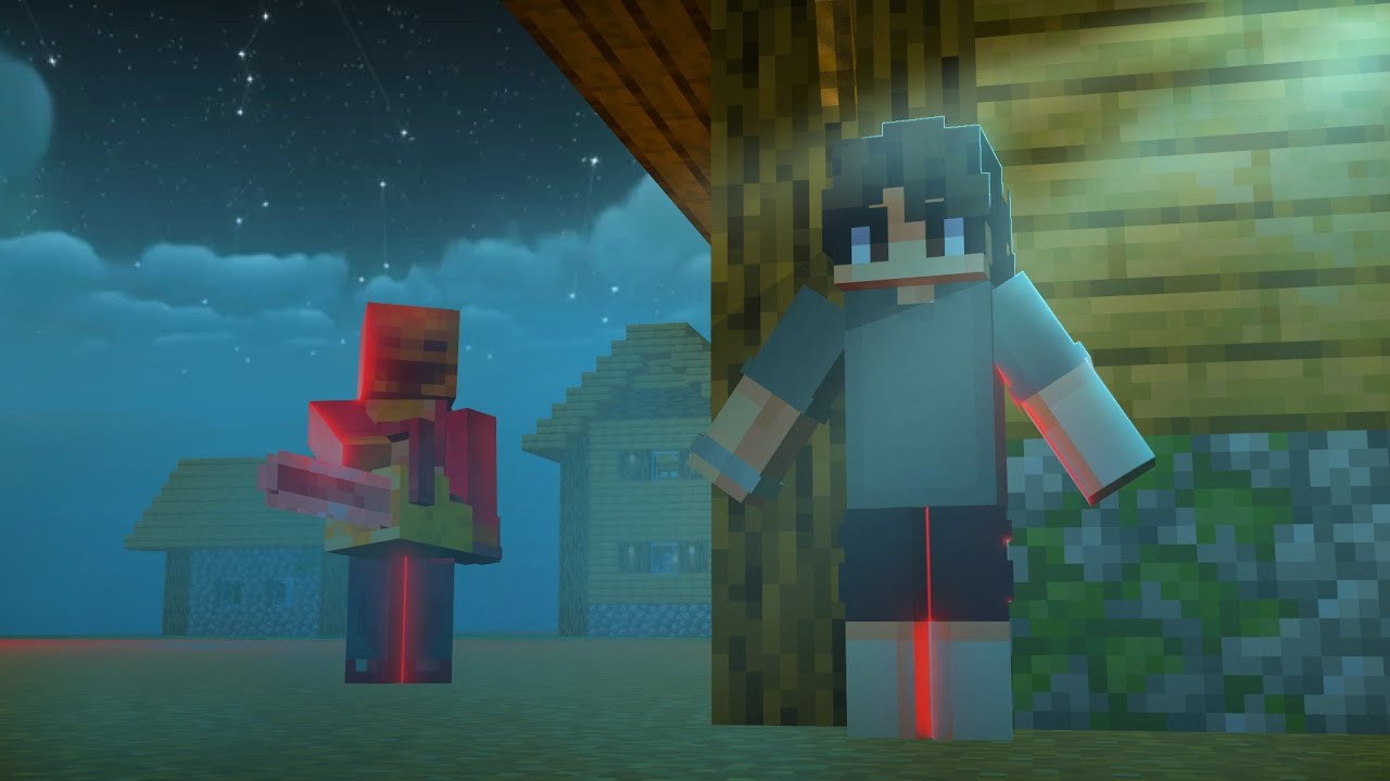 The empty blink of lucas | minecraft horror story - YouTube